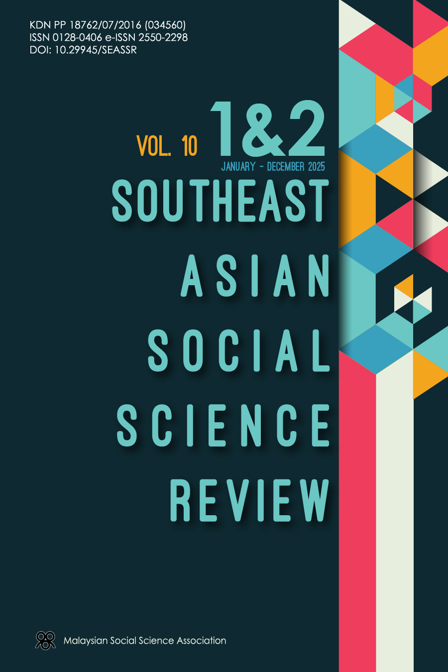 SEASSR Vol. 10, No. 1&2 (Jan-Dec 2025) - SEASSR